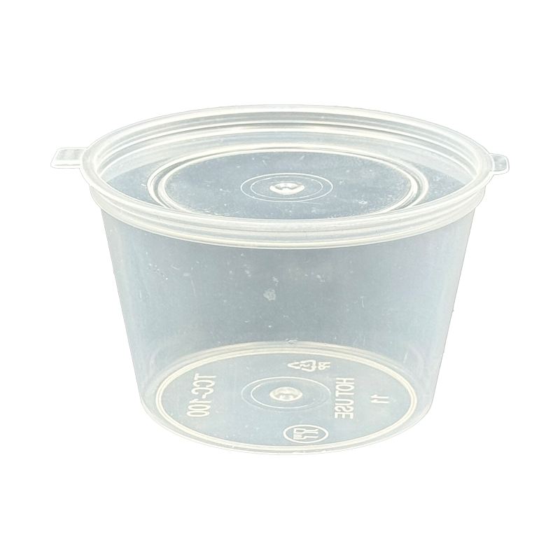 Plastic Sauce Container With Hinged Lid – Jack Fair