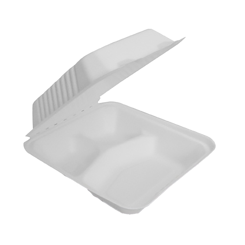 Sugarcane Compartment Clamshell – Jack Fair